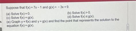 Solved Determine The Quadratic Function Whose Graph Is Given