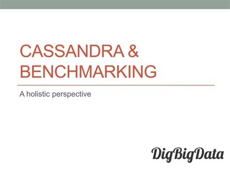 Cassandra Applications Benchmarking Pptx Computer Software And Applications Computing