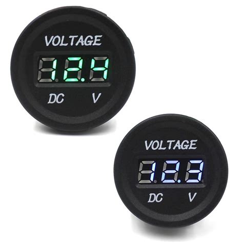 Car Motorcycle Waterproof Led Digital Display Volt Grandado