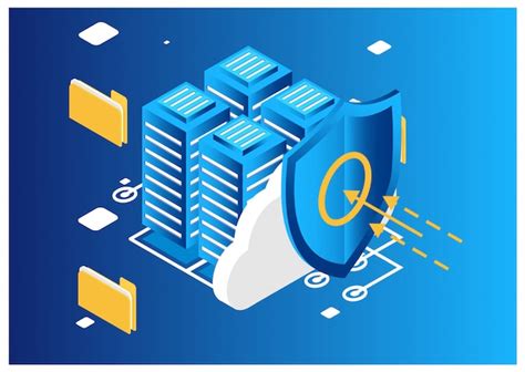 Premium Vector Isometric Cloud Computing Concept