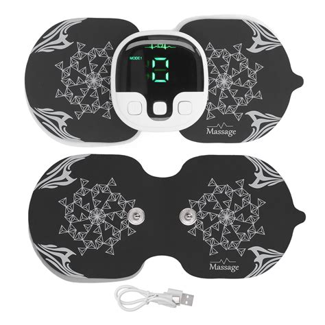 Cervical Spine Massager With Massage Pad Smart Rechargeable Mini Neck