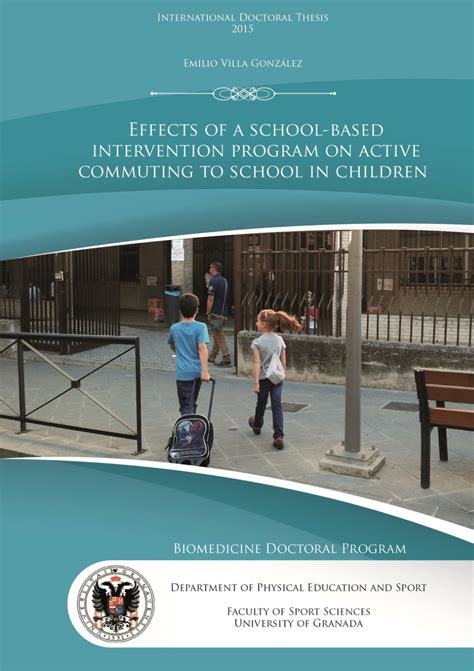 Pdf Effects Of A School Based Intervention Program On Active