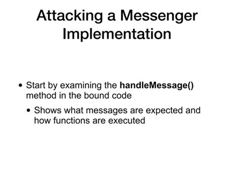 7 Attacking Android Applications Part 2 Ppt
