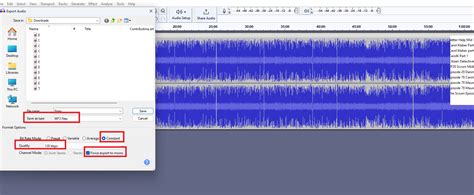 Permanent Settings For Format Options Audacity 3 Help Forum