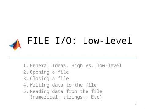 Pptx File Io Low Level 1general Ideas High Vs Low Level 2