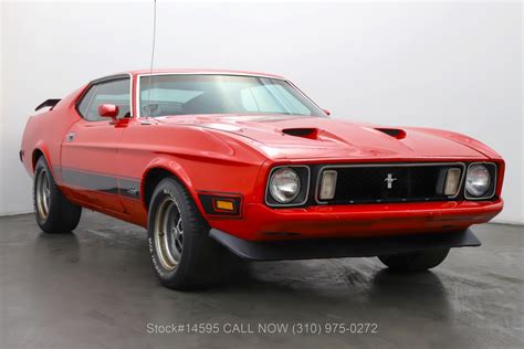 Ford Mustang 1973 Mach 1 1973 Ford Mustang Mach 1 A Blue Glow Classic