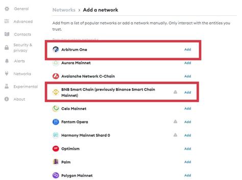 Hướng Dẫn Cách Thêm Các Mạng Vào Ví Metamask