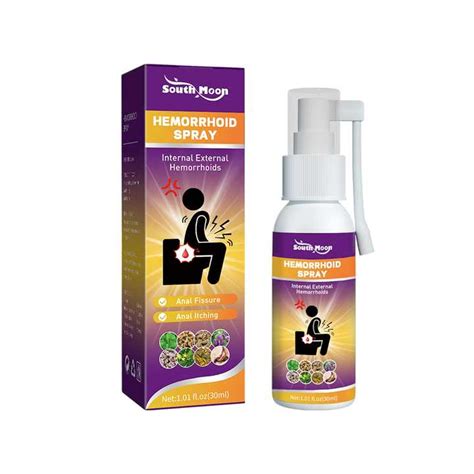 Wholesale 30ml Hemorrhoid Spray Effective Natural Herbal External Anal