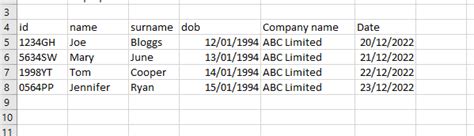 Solved Extracting Data From Specific Cells To Make A New Alteryx
