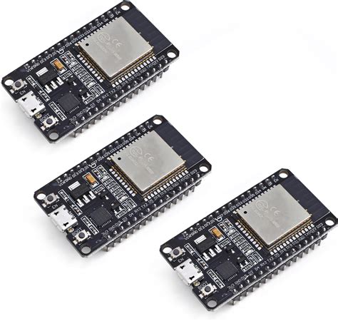 Aywhp 3 Pcs Esp Development Board Esp 32 Module With Cp2012 Chip Wifibluetooth Dual