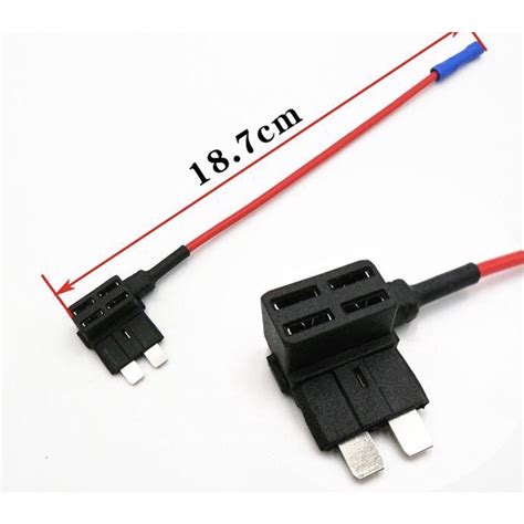 Fuse Holder Add On No Modified Fuse Box Car Fuse Motorcycle Lorry Add Circuit Tap Micro Mini