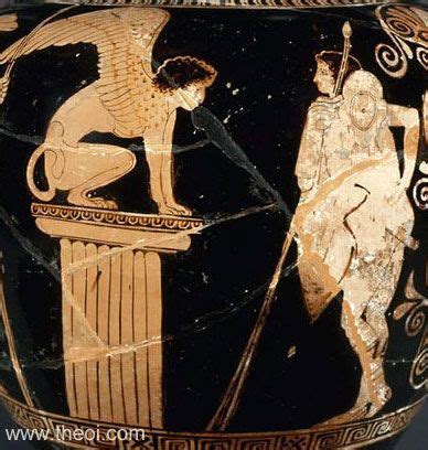 Greek Sphinx Oedipus