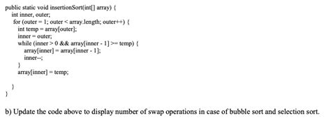 solved ex2 a write java program to compare time consumed
