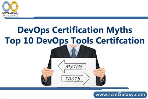 Devops Certification Myths Go For Tools Certification Scmgalaxy