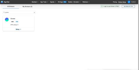 How To Trade On Algotest Using Groww Account