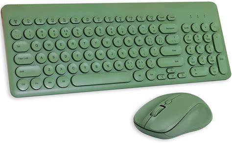 Wireless Keyboard Mouse Combo 2 4ghz Aesthetic Quiet Keyboard And Mouse Wireless