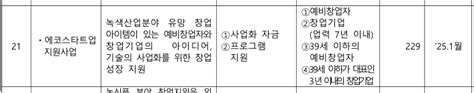 2025년 창업 성공을 위한 필수 가이드 지원사업
