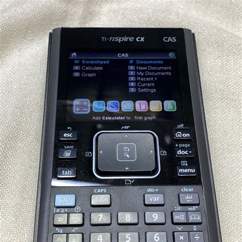 Texas Instruments TI NSpire CX CAS Graphing Calculator S