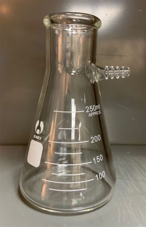 250ml Heavy Wall Borosilicate Glass Filtering Flask Klm Bio Scientific 250ml Heavy Wall Borosilicate Glass Filtering Flask Klm Bio Scientific