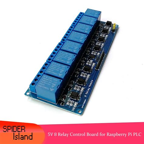라스베리 파이 Plc 릴레이 용 5 V 8 릴레이 모듈 광 커플러 릴레이 제어 보드데모 보드 Aliexpress