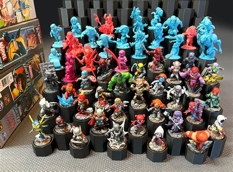 Modular Kallax Compatible Board Game Miniature Display Stand Riser 30mm Bases Etsy