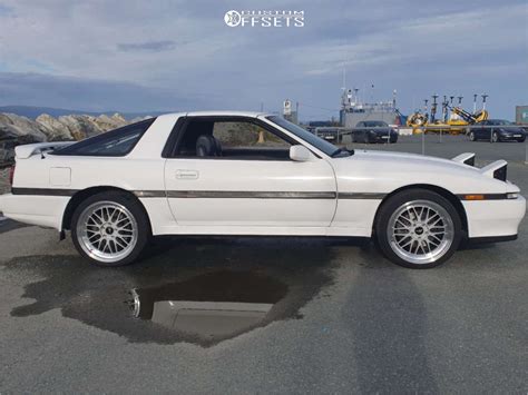 1986 Toyota Supra With 19x9 5 48 Japan Racing Jr23 And 255 35r19