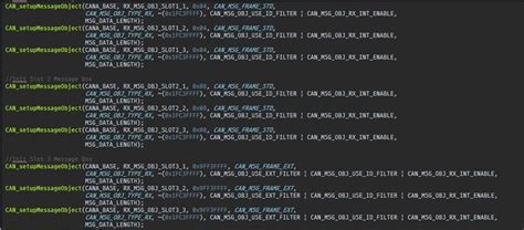 tms320f280049m can module mixed identifier extended and standard c2000 microcontrollers