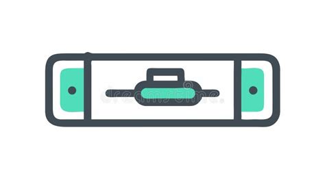 Fuse Icon Graphic Electrical Circuit Protection Vector Design Generative Ai Stock Vector