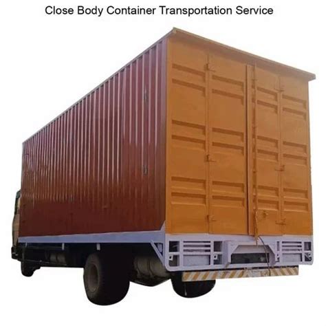 close body container transportation service in navi mumbai id