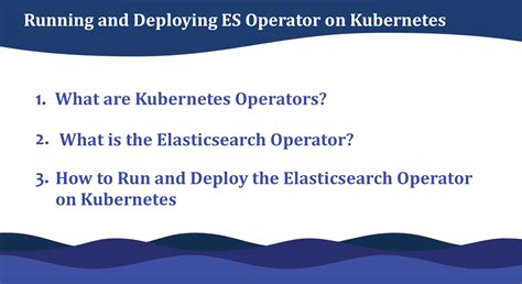 Deploy Elasticsearch Operator On Kubernetes Eck Tutorial