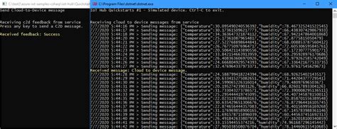 Cloud To Device Messages With Azure Iot Hub Net Azure Docs