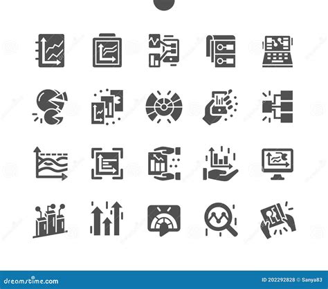 Graphic Infographic Dashboard Web Analytic Information Stock Vector Illustration Of Learning