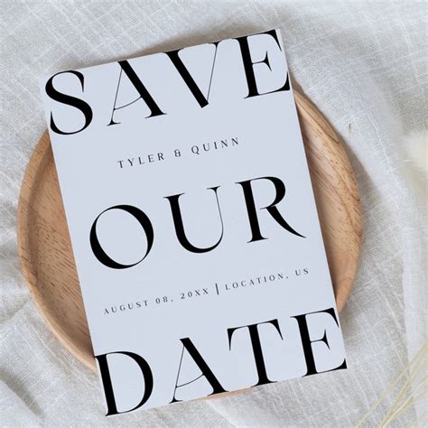 Save The Date Design Etsy Save The Date Design Etsy
