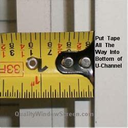 How To Measure For Horizontal Slider Window Solar Screens Quality Screen Company