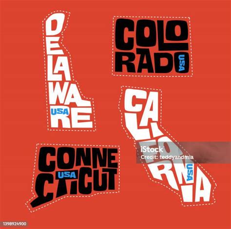 델라웨어 콜로라도 코네티컷 캘리포니아 스티커 디자인 캘리포니아에 대한 스톡 벡터 아트 및 기타 이미지 캘리포니아 복고풍 지도 Istock
