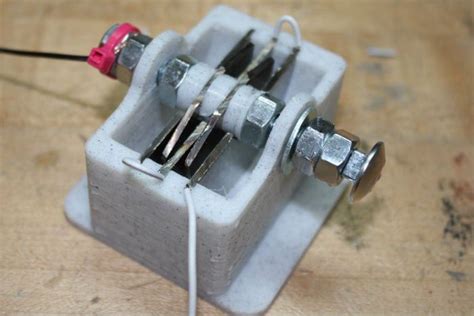 Diy Tuning Capacitor 3d Printed Variabletuning Capacitor
