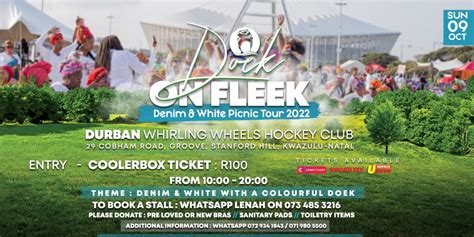 Doek On Fleek Demin And White Picnic Durban Computicket Boxoffice