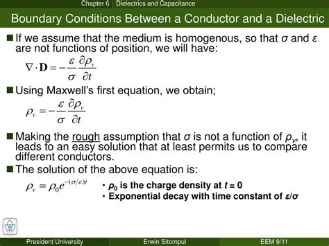 Ppt Boundary Conditions For Perfect Dielectric Materials Powerpoint Presentation Id 3291127