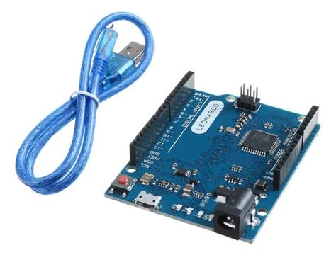 Placa Leonardo R3 Compativel Com Arduino Com Cabo Usb Atmega