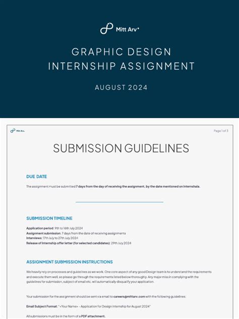 Graphic Design Internship Assignment Aug 2024 With Guidelines Pdf Chess Openings Chess