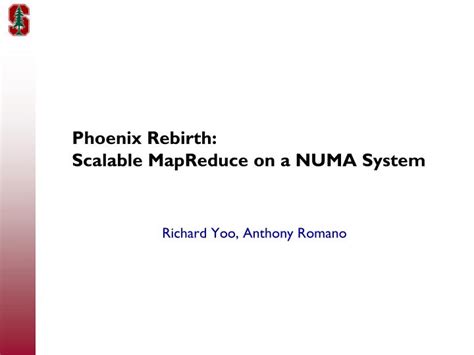 Ppt Phoenix Rebirth Scalable Mapreduce On A Numa System Powerpoint Presentation Id2566407