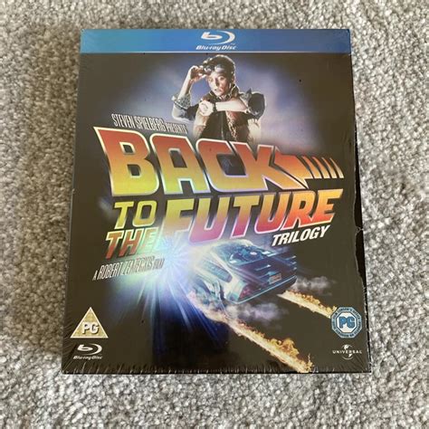 Back To The Future Trilogy Blu Ray Boxset Includes 6 Part Documentary