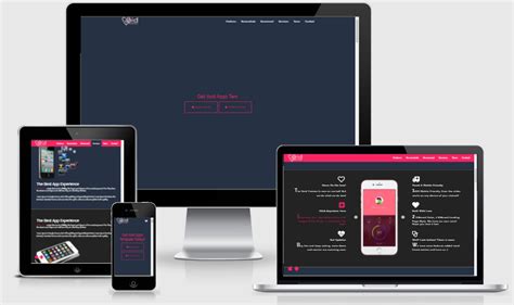 Void Html5 App Landing Page A Html Template By Void