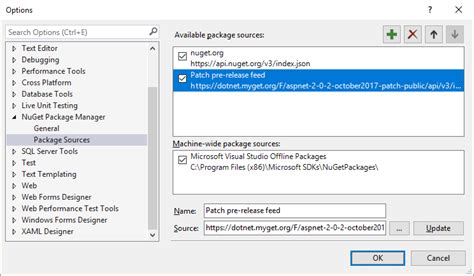 Aspnetef Core 203 Patch Pre Release Test Feed · Issue 274 · Aspnetannouncements · Github
