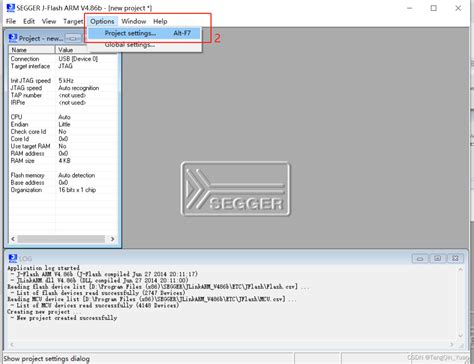 j flash v4 86b版本 烧录程序的使用教程 如何通过命令行使用j flash烧录固件 csdn博客