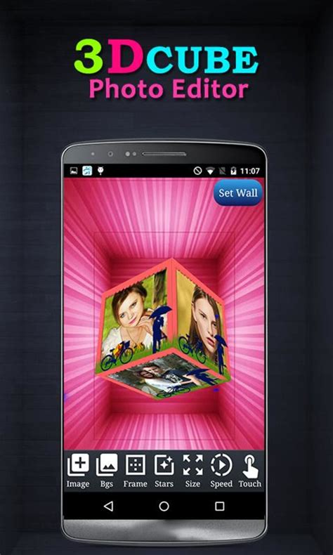 3d cube live wallpaper photo editor for android download