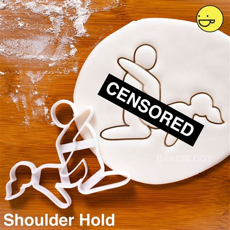 MATURE Shoulder Holder Sex Position Cookie Cutters Kamasutra Love Making Positions Biscuit