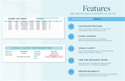 Client List Template Download In Excel Google Sheets Template Net