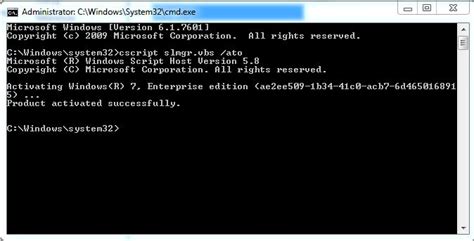 Activate Windows With Cmd