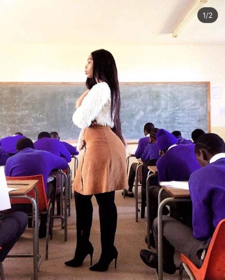 South African Teachers Curvy Backside Makes Her Popular Among Her
